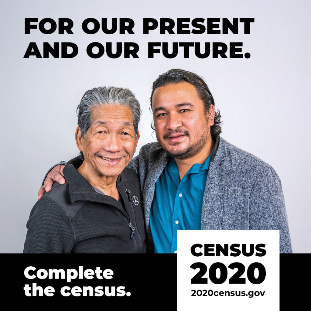 General Campaign Social Graphics C - We're Here. We Count.