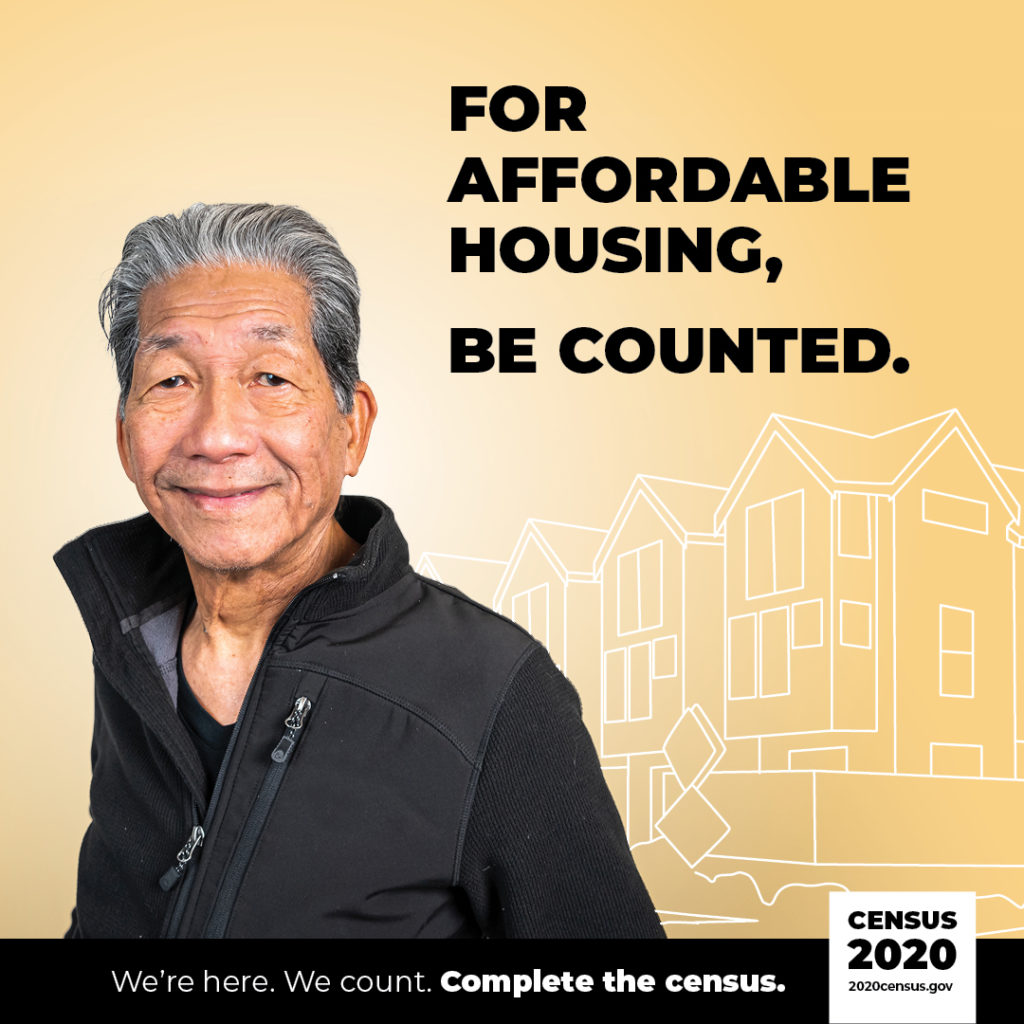 Affordable Housing Social Graphics - We're Here. We Count.
