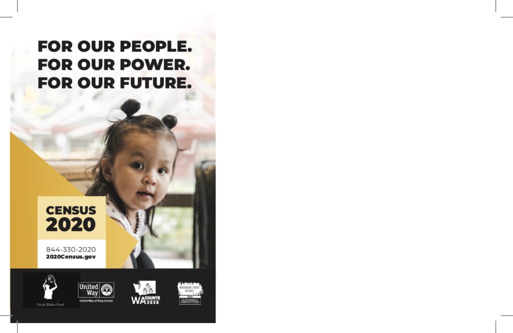 Our Census Our Power Postcard B We Re Here We Count