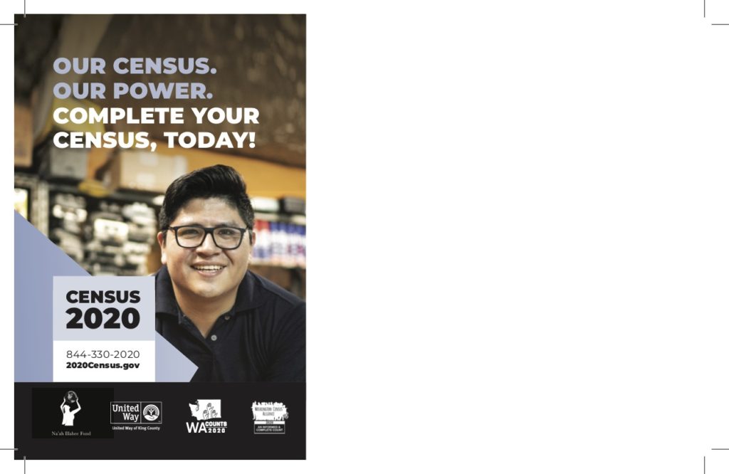 Our Census Our Power Postcard We Re Here We Count